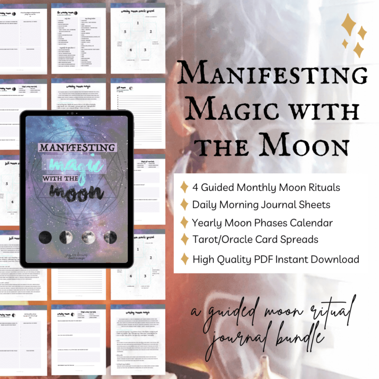 Manifesting Magic With The Moon Journal